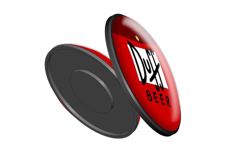 Duff Beer (The Simpson) | Médaillon (PerfectDraft Pro) PerfectDraft PRO ...